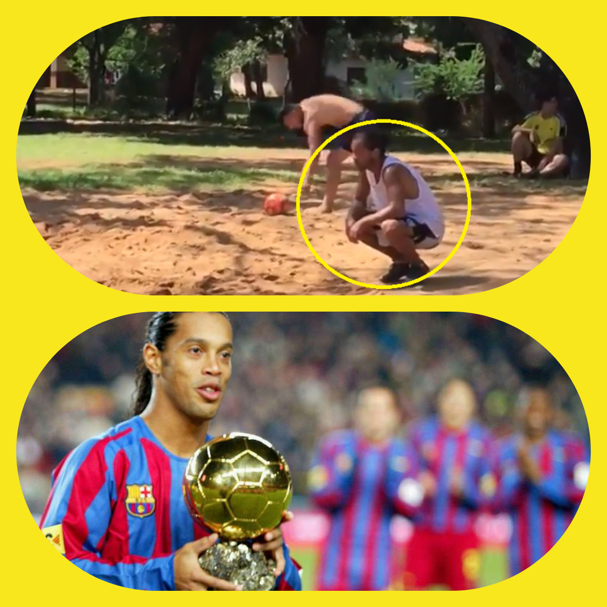 فيديو : رونالدينهو يمارس كورة القدم في سجنه بالبارغواي - Hadaf 24