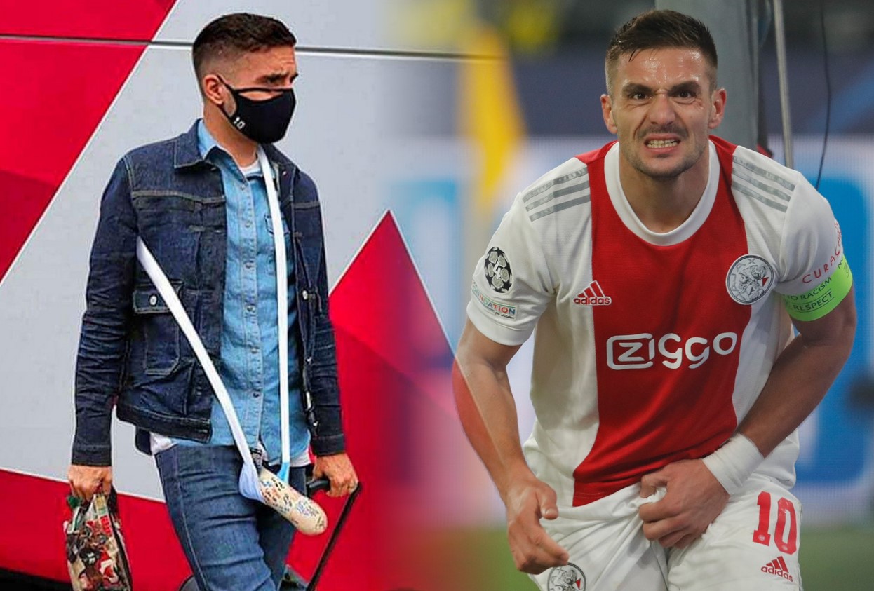 فيديو اصابة تاديتش في جاهزه التناسلي أمام دورتموند في دوري ابطال أوروبا ...